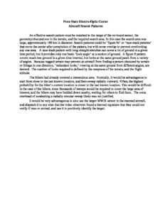 Aircraft Search Patterns - PBL Projects